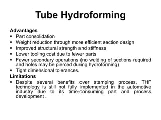 Unit 5B High Velocity Forming Methods | PPTX