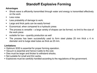 Unit 5B High Velocity Forming Methods | PPTX