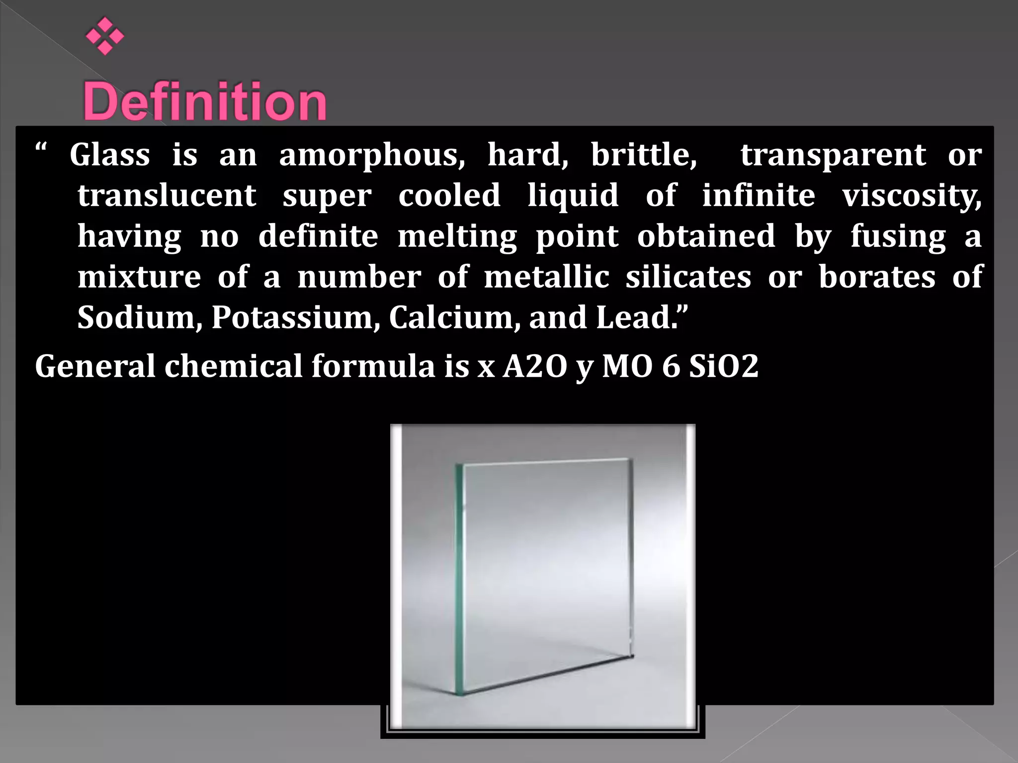 Cement, Glass & Refractories | PPTX