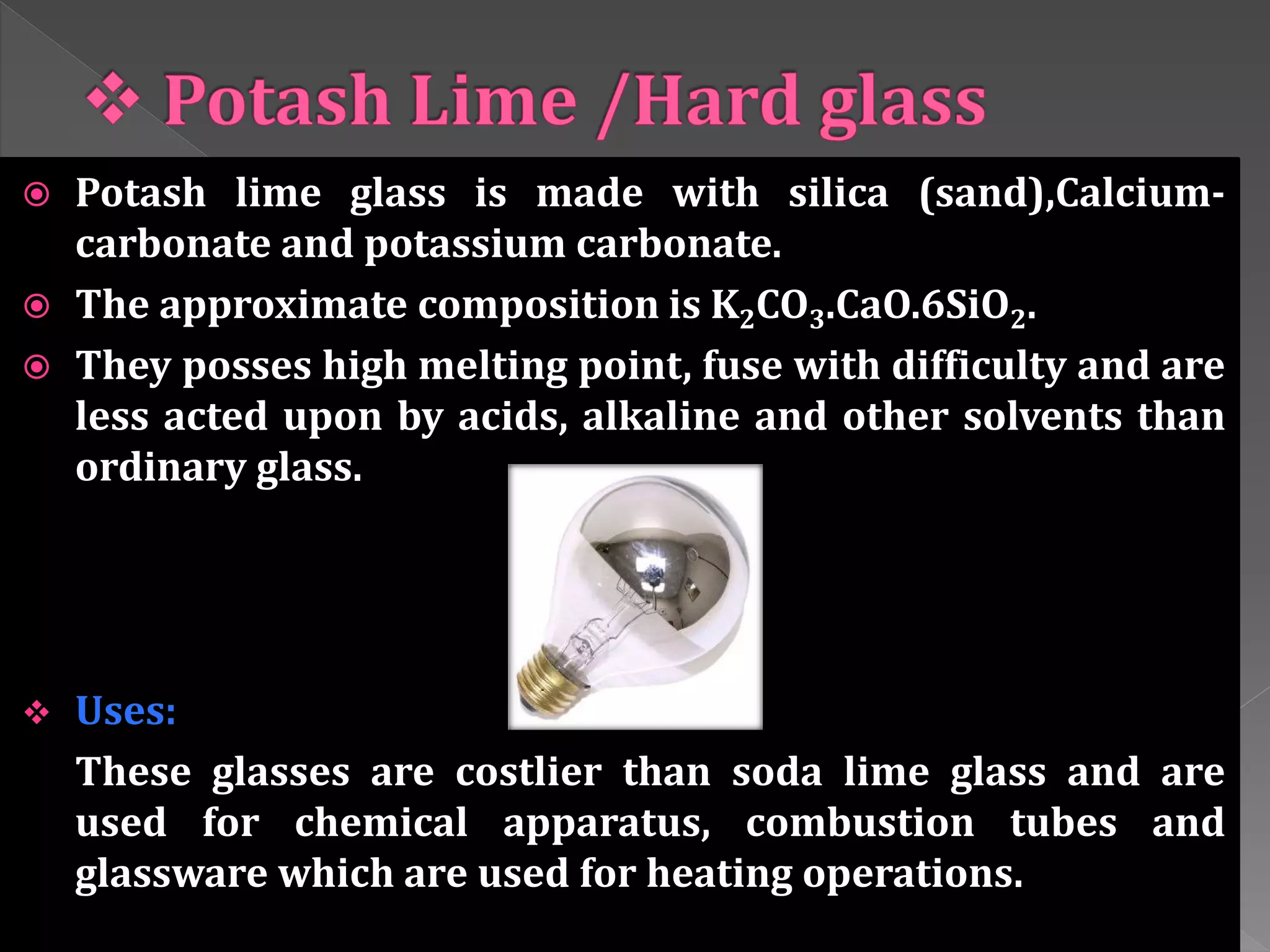 Cement, Glass & Refractories | PPTX