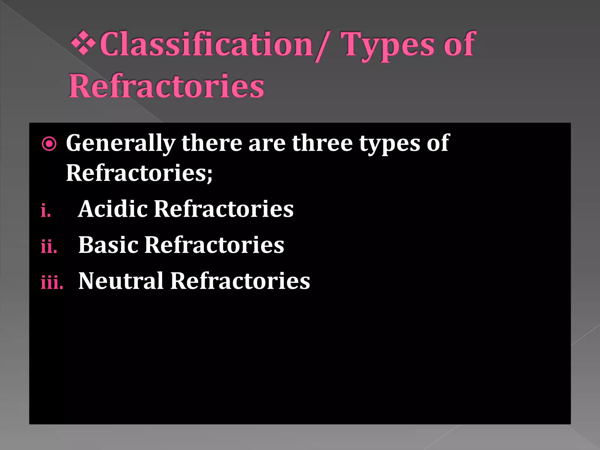 Cement, Glass & Refractories | PPTX