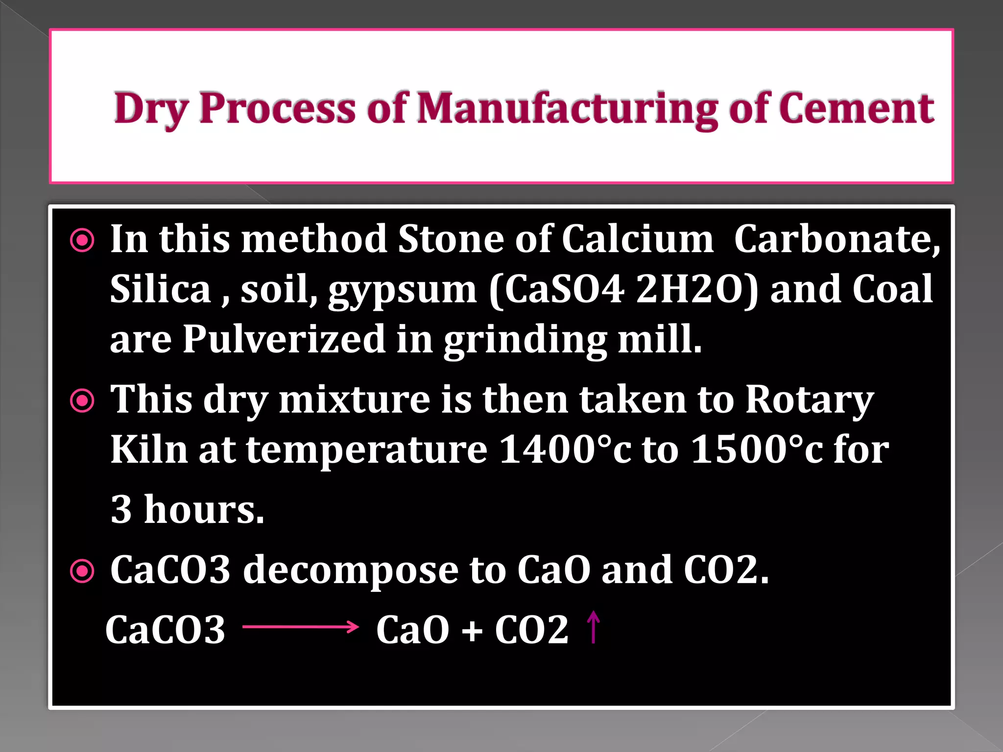 Cement, Glass & Refractories | PPTX