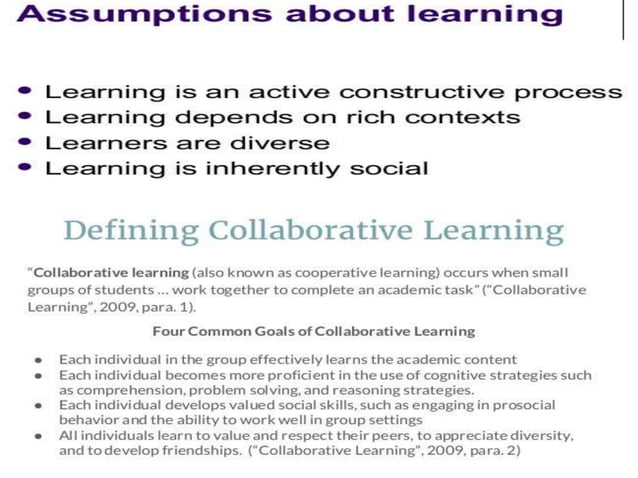 Unit 5.collaborative learning | PPT