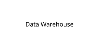 Data Warehouse Introduction to Data Warehouse | PPT