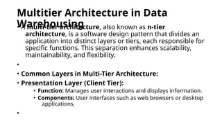 Data Warehouse Introduction to Data Warehouse | PPT
