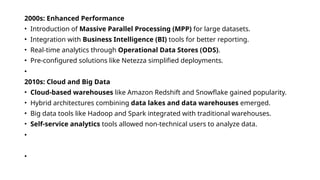 Data Warehouse Introduction to Data Warehouse | PPT