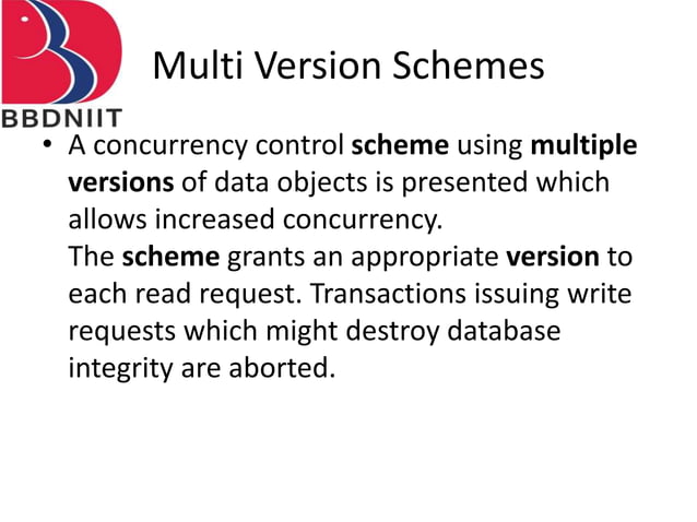 Unit 5 Dbms Ppt