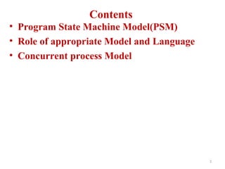 UNIT-5 ESD state machines and concurrent process models | PPT