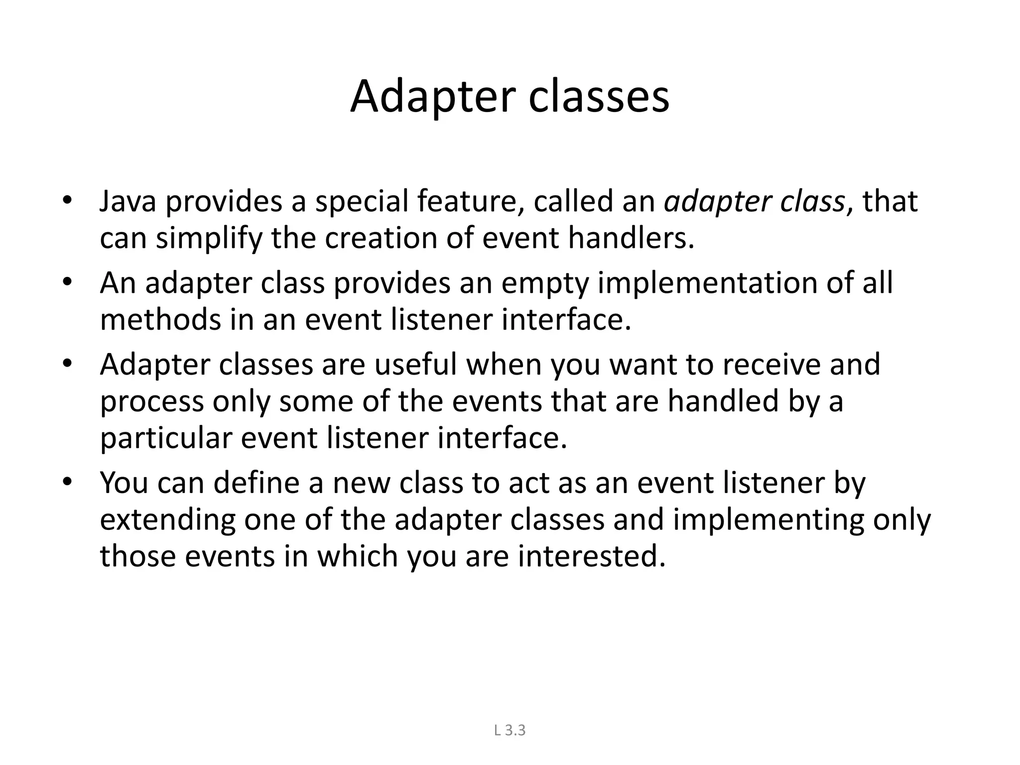 Event handling | PPTX