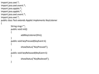 Event handling | PPTX