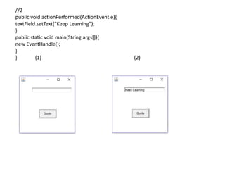 Event handling | PPTX