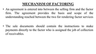 Unit 5 Factoring and Forfaiting - FIS | PPT