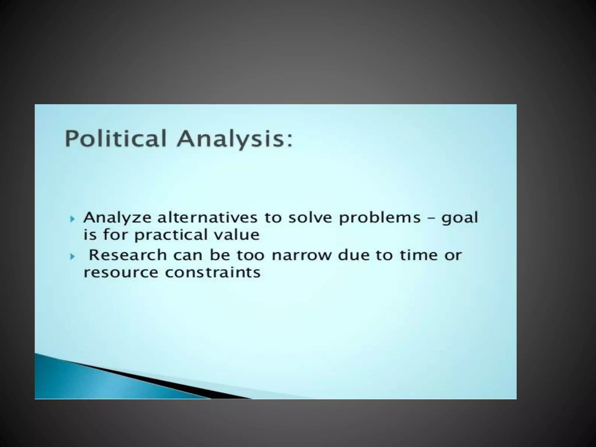 Unit 5 guidlines for policy analysis (mha) | PPTX