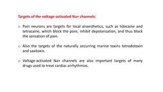 Unit 5 ion channel receptor | PDF