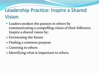 Unit 5 leadership challenges | PPTX