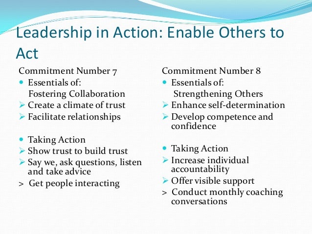 Unit 5 leadership challenges