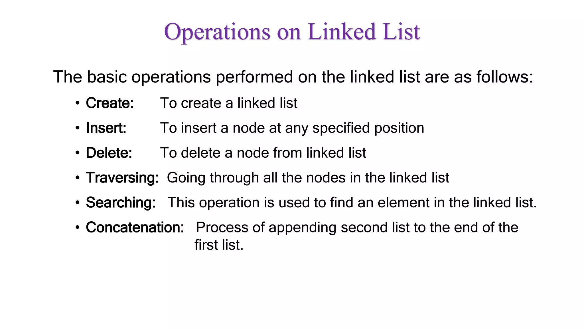 Unit 5 linked list | PPT