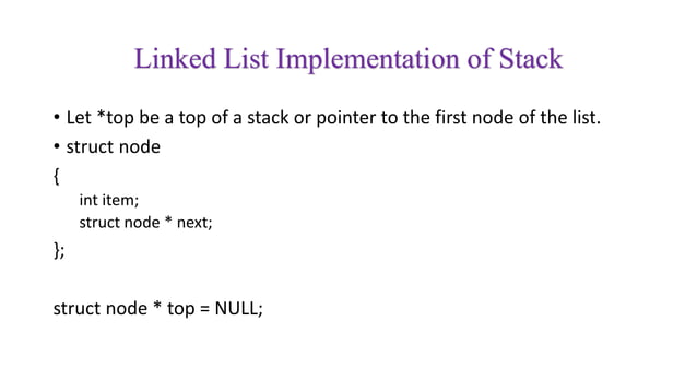 Unit 5 linked list | PPT