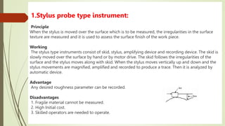 SURFACE ROUGHNESS MEASUREMENT. -PPTS.pptx