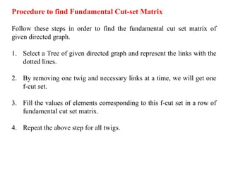 Electrical Network Topology | PPTX