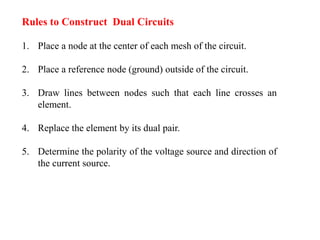 Electrical Network Topology | PPTX