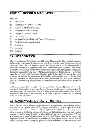 Unit 5 niccolo machiavelli | PDF | Christianity | Religion & Spirituality