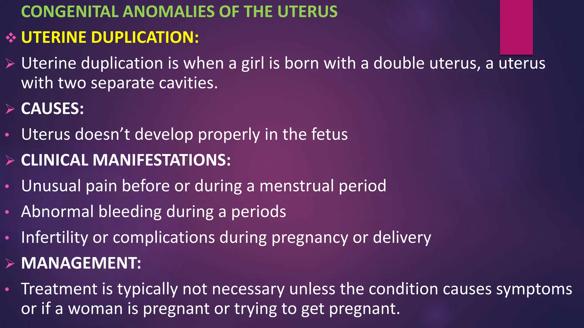 UNIT-5 NURSING MANAGEMENT OF PATIENTS WITH REPRODUCTIVE SYSTEM.pptx