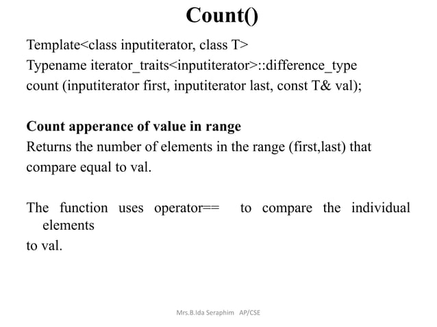 Advanced Oops Using C And Cpptx In Srm Ppt 3356