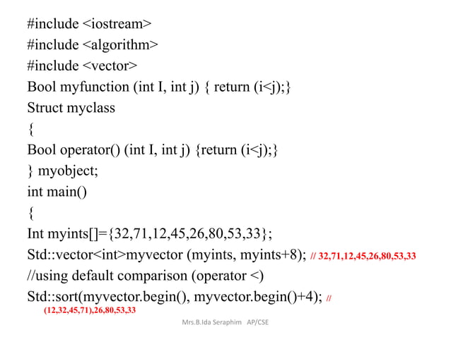 Advanced oops using c and c++.Pptx in Srm | PPT
