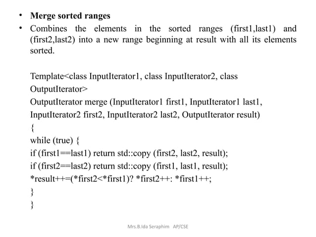 Advanced oops using c and c++.Pptx in Srm | PPT