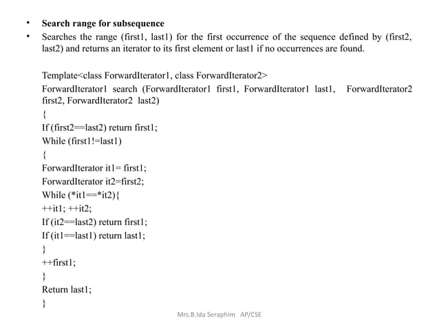 Advanced oops using c and c++.Pptx in Srm | PPT