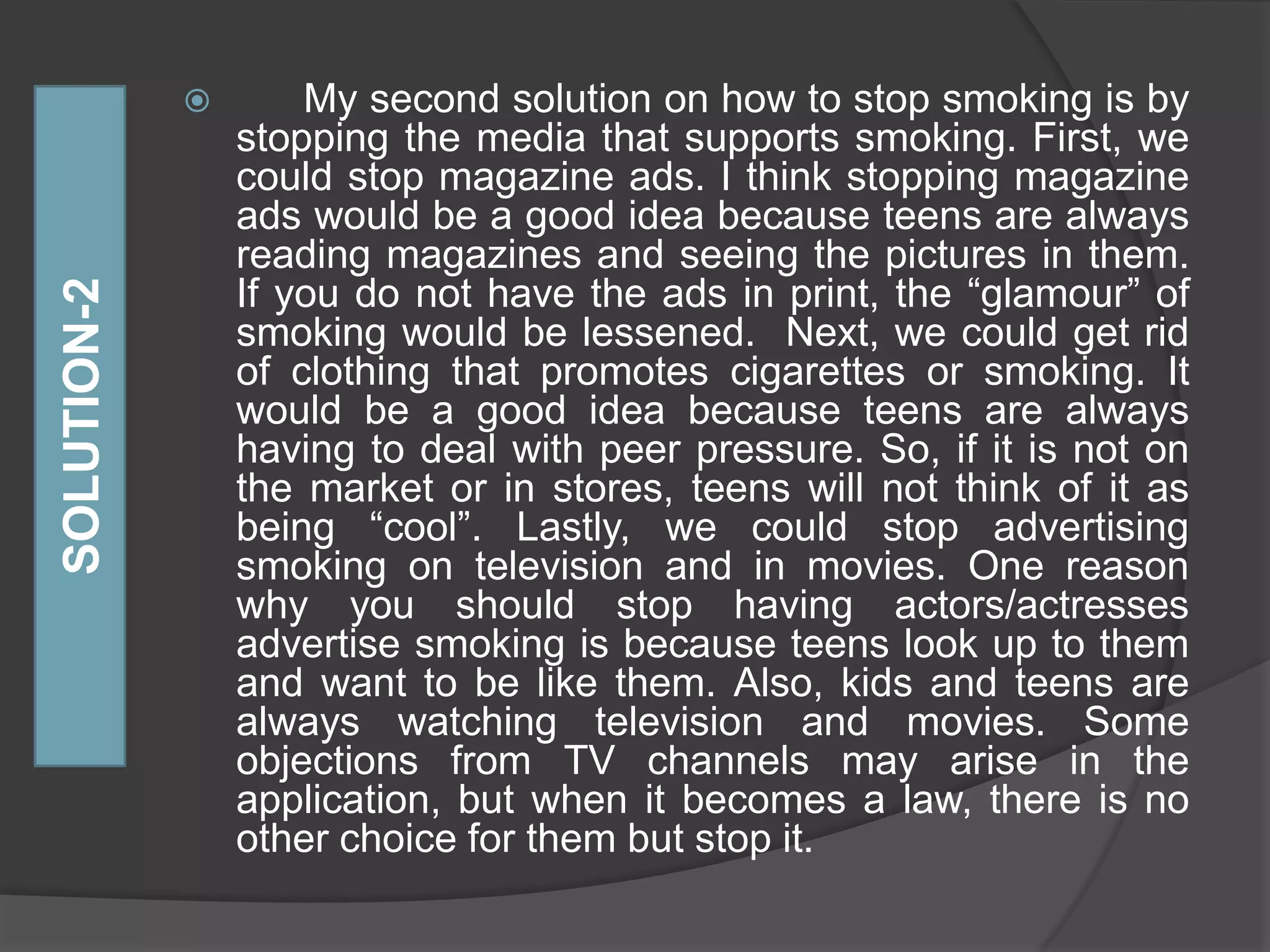 problem-solution essay - | PPTX