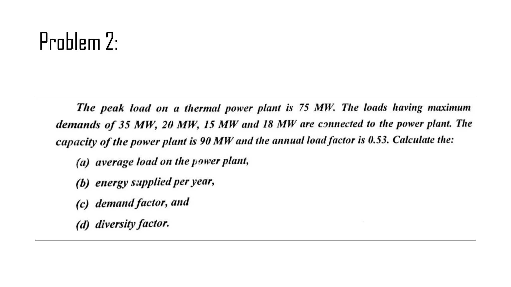 ENERGY, ECONOMIC AND ENVIRONMENTAL ISSUES OF POWER PLANTS(UNIT-5 PROBLEMS).pdf