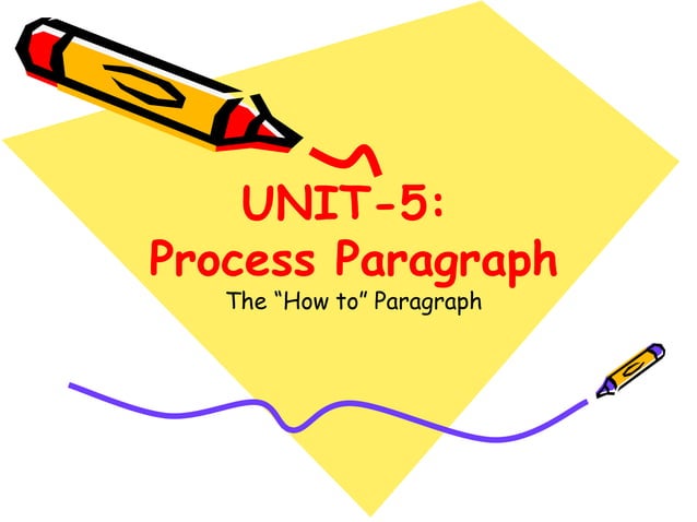 Process Paragraph | PPTX