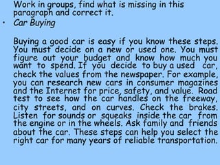 Process Paragraph | PPTX