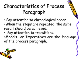 Process Paragraph | PPT