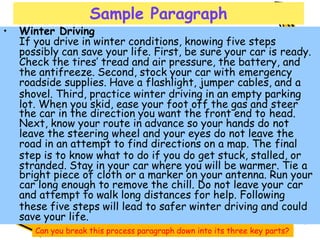 Process Paragraph | PPTX