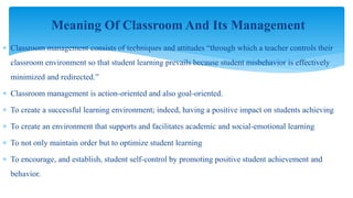 Unit 5 school discipline and classroom management | PPTX