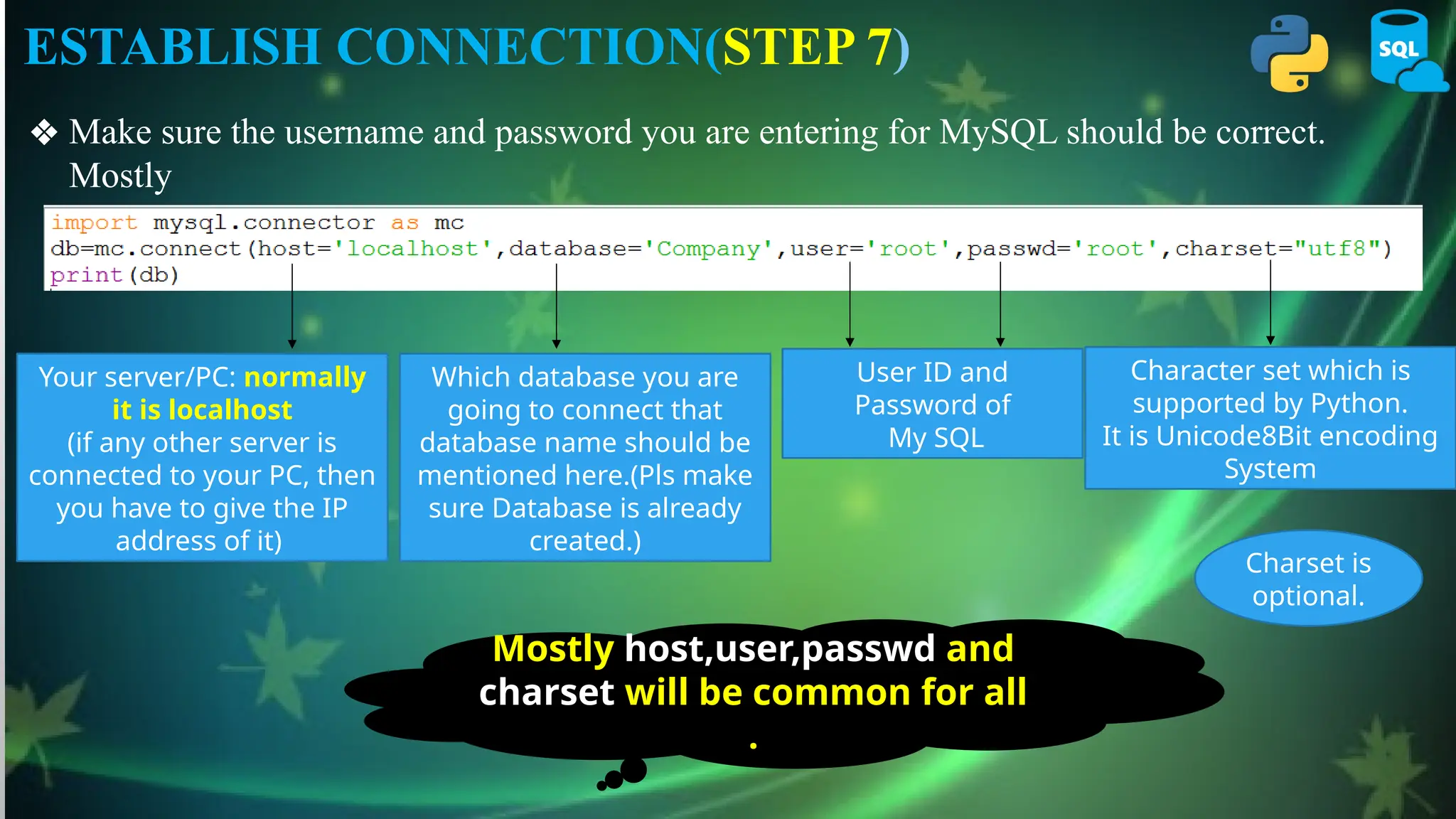 unit-5 SQL 1 creating a databse connection.pptx
