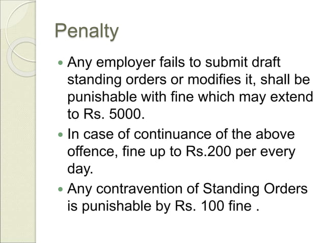Unit-5 standingordersact1946 (1).pptPOPNIKJHYRTDFSDSADS | PPT