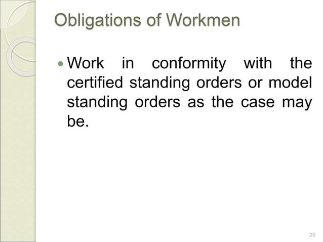 Unit-5 standingordersact1946 (1).pptPOPNIKJHYRTDFSDSADS | PPT