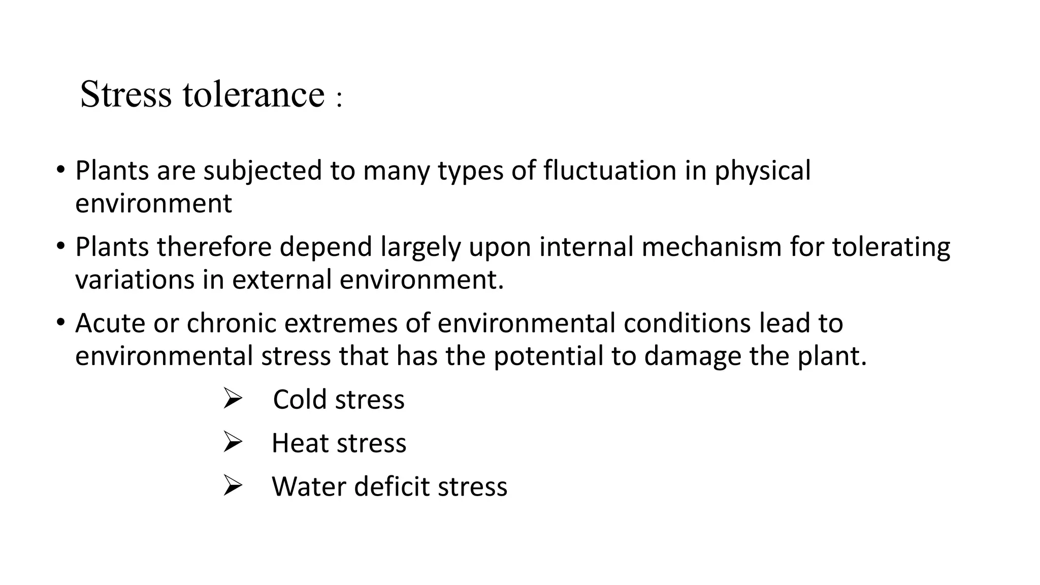 STRESS TOLERANCE | PPTX