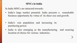MNC in India | PDF
