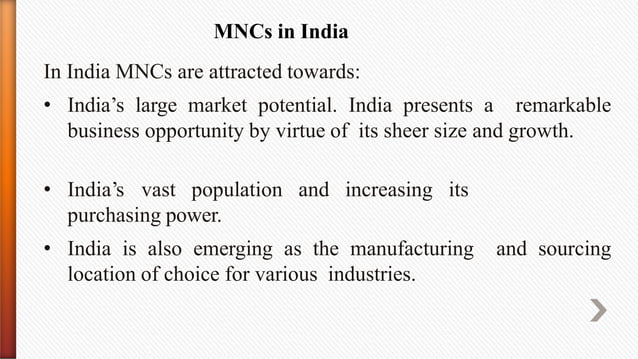 MNC in India | PDF