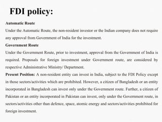 FDI Policy in India | PDF