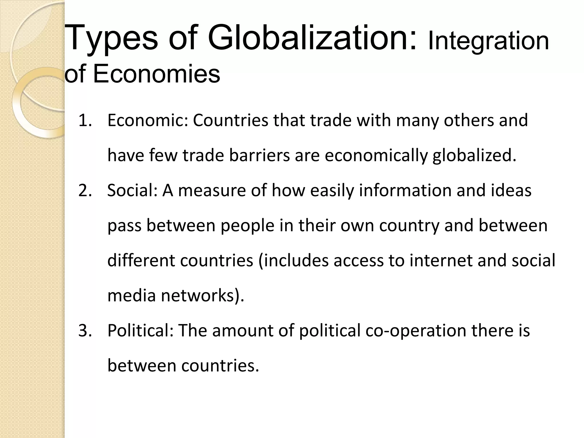 Unit 5 topic-5(globalisation-nature and stages) | PDF