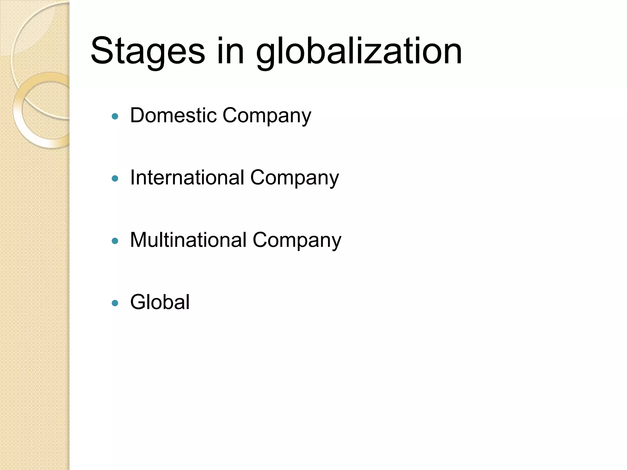 Unit 5 topic-5(globalisation-nature and stages) | PPT