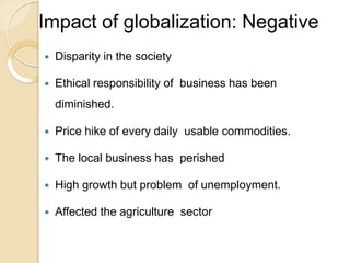 Unit 5 topic-5(globalisation-nature and stages) | PDF