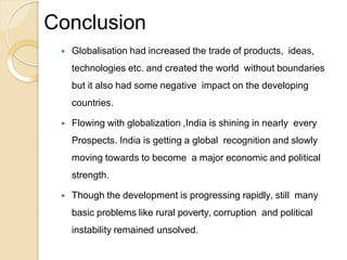 Unit 5 topic-5(globalisation-nature and stages) | PDF