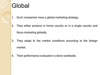 Features of Globalization | PPTX